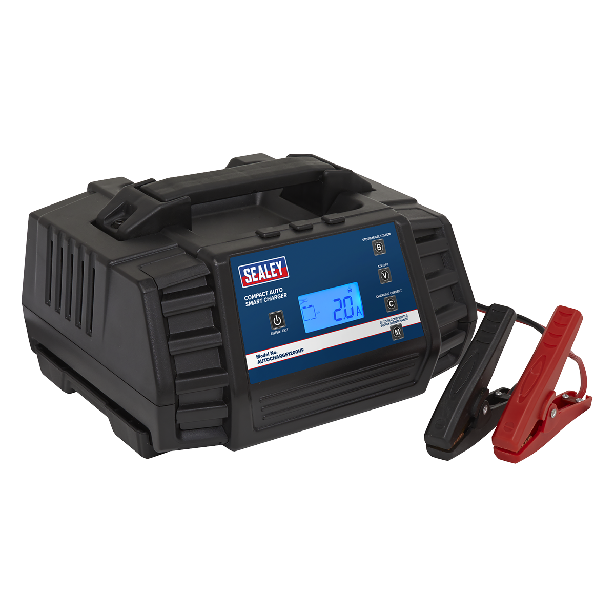 Sealey 12/24V Compact Auto Smart Charger & Maintainer 12A – SBL Services