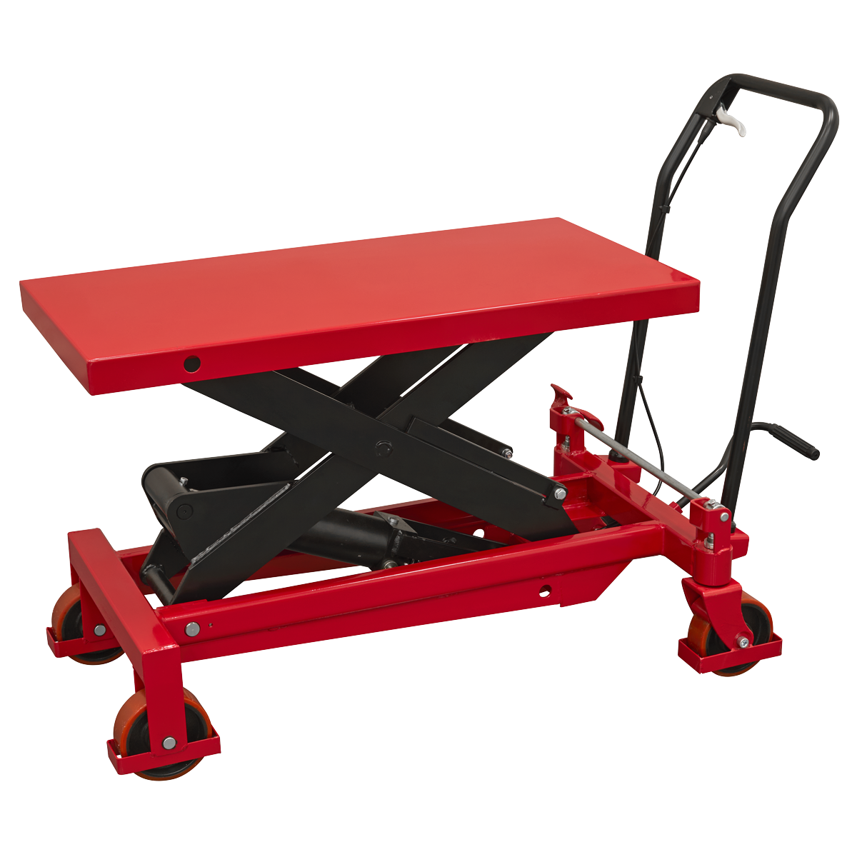 Sealey HPT1000 Hydraulic Scissor Lift Platform Table 1000kg Capacity ...