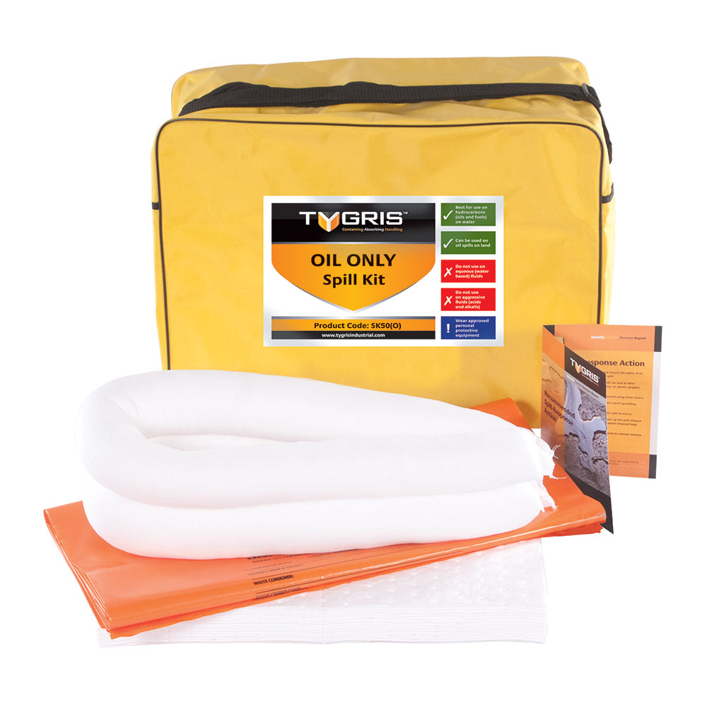 TYGRIS SK50(O) On-The-Go Oil Only Spill Kit – SBL Services