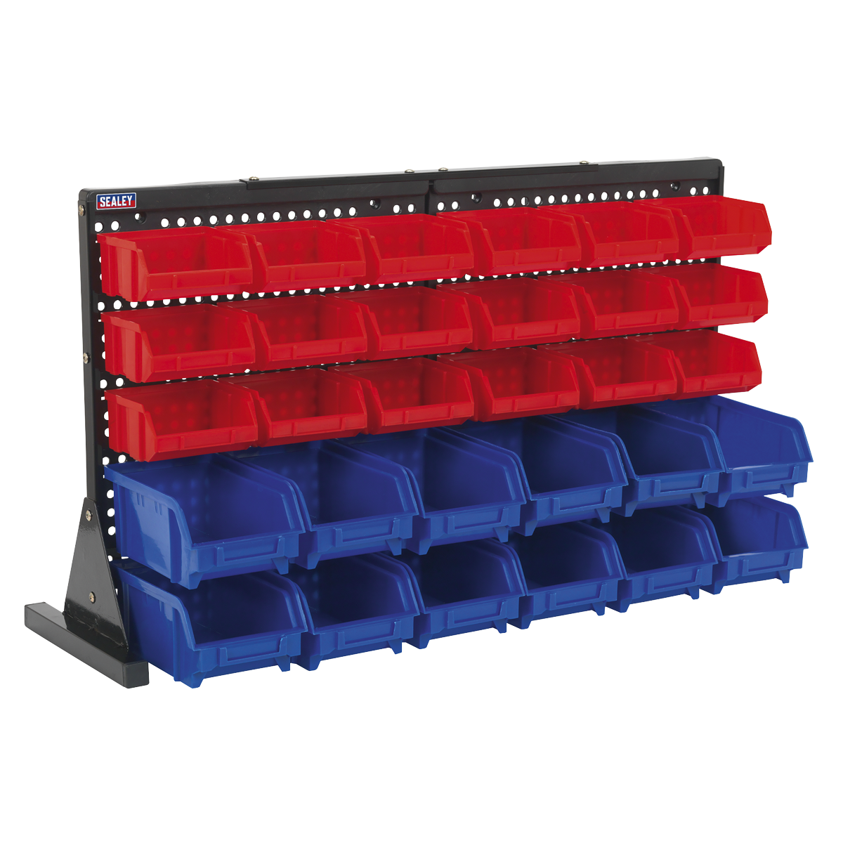 Sealey TPS1218 Bench Mounting Bin Storage System with 30 Bins – SBL ...
